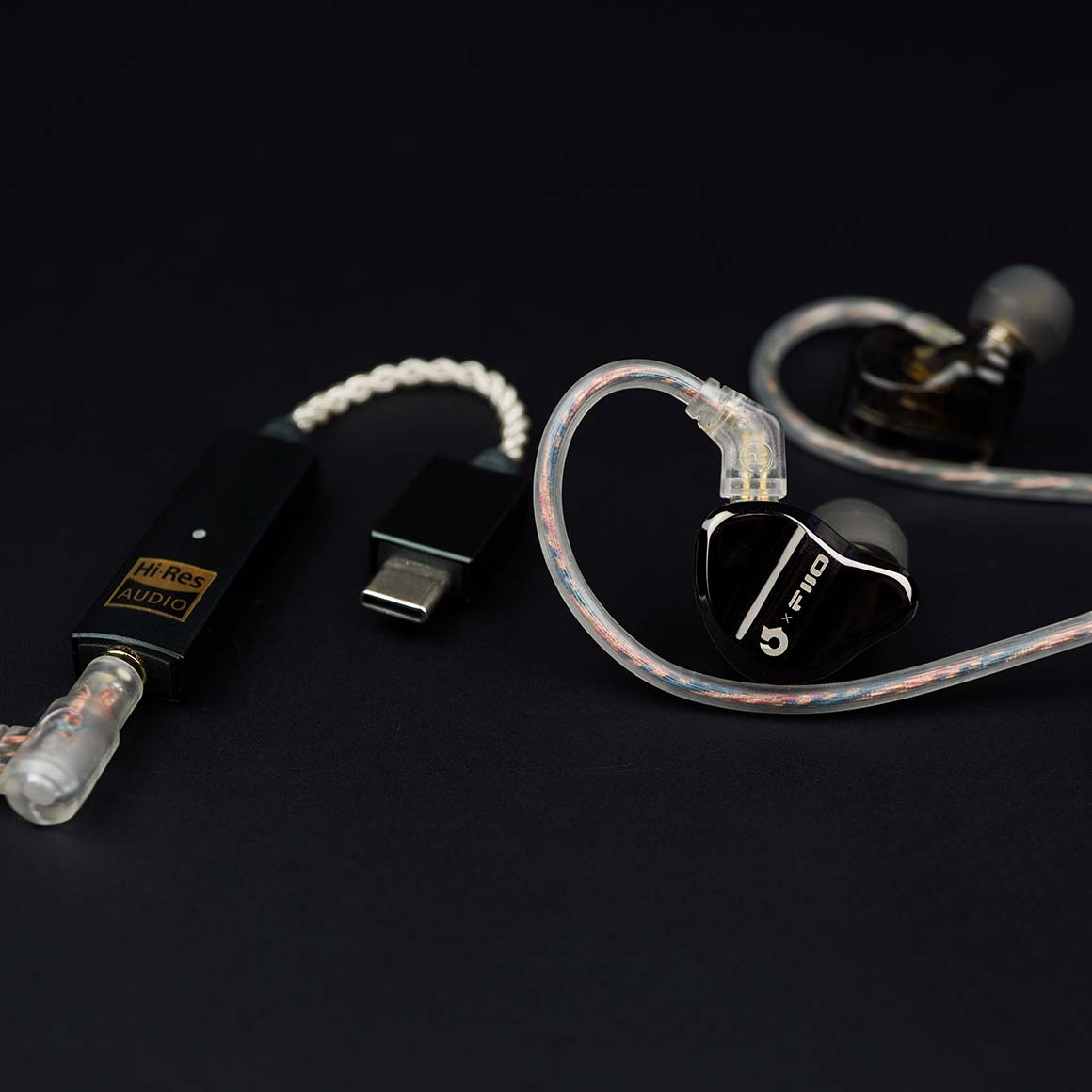 Headphone Zone X FiiO JD1 (3.5mm) + iFi Audio GO Link