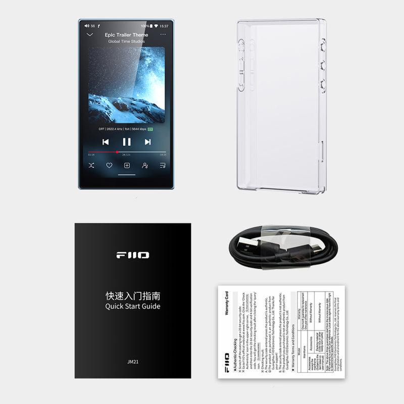 FiiO JM21 Portable Hi-Res Lossless Music Player