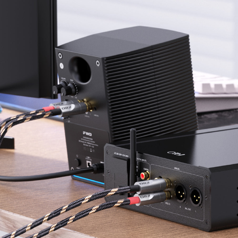 FiiO LR-RCA4 Dual RCA Analog Audio Cable