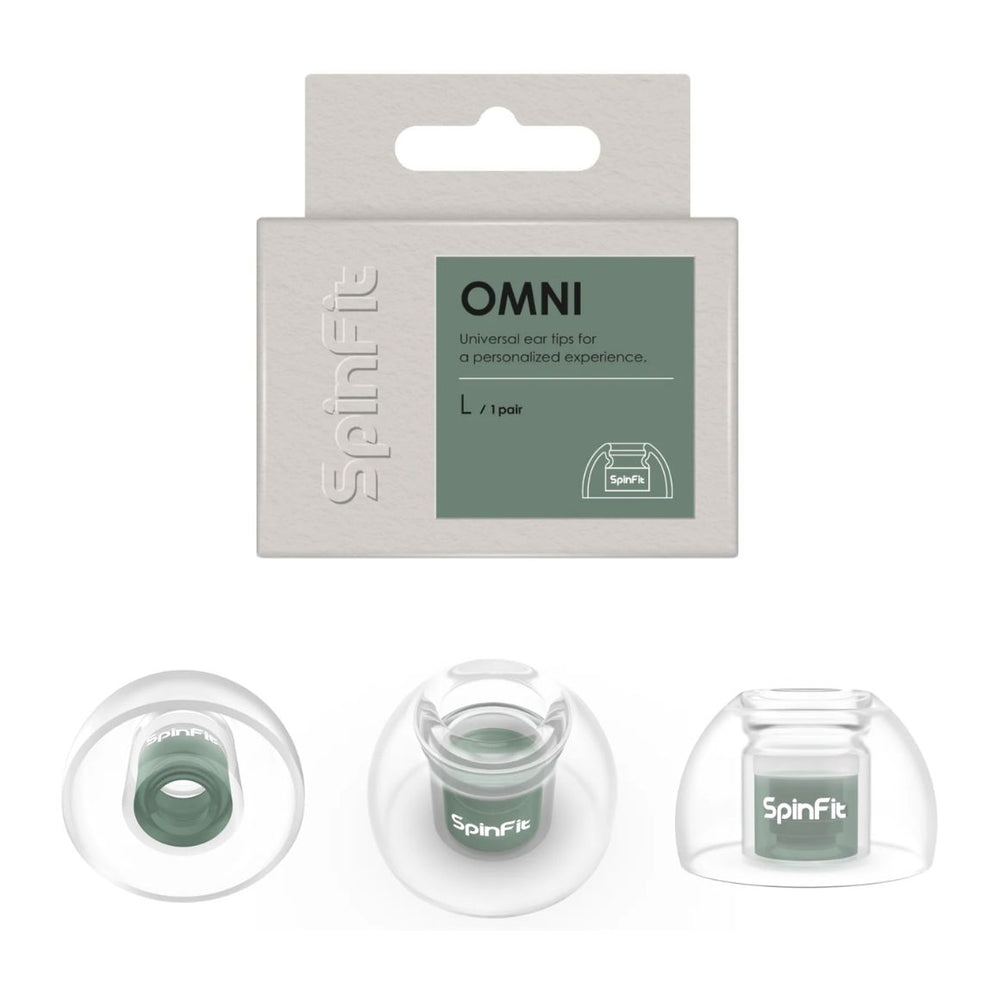 SpinFit OMNI Patented Silicone Eartips