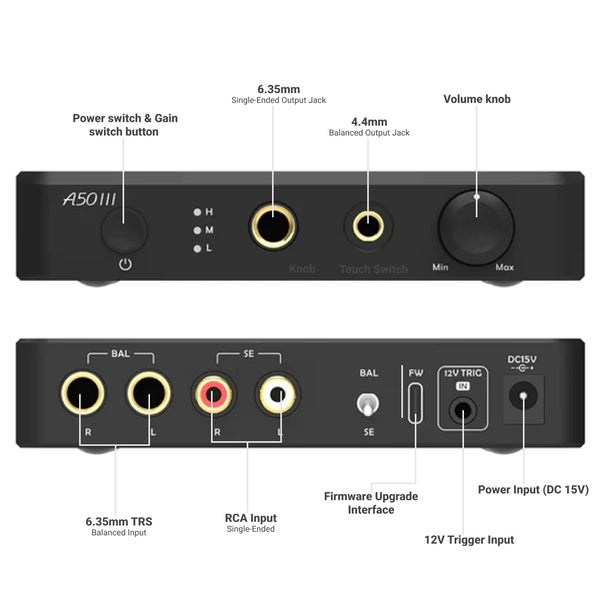 Topping A50 III Headphone Amplifier