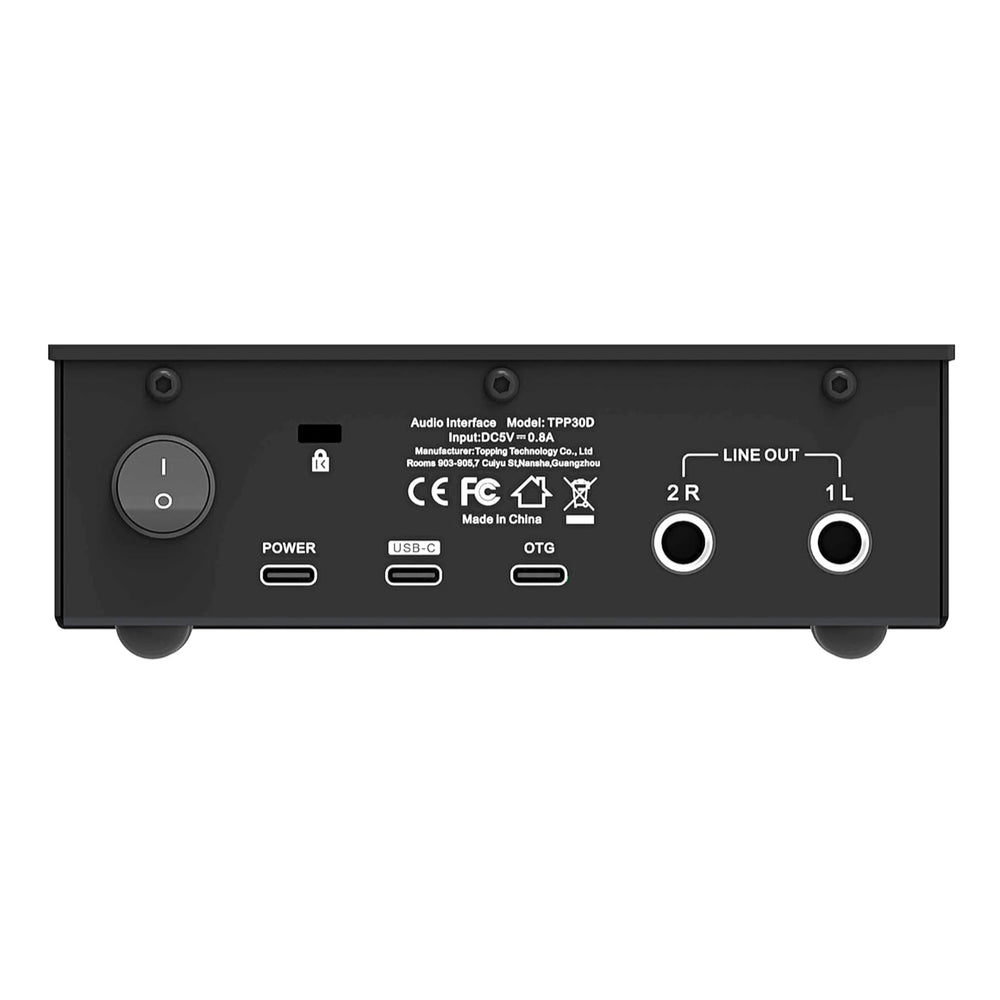 Buy Topping E1x2 OTG USB Audio Interface for live streaming