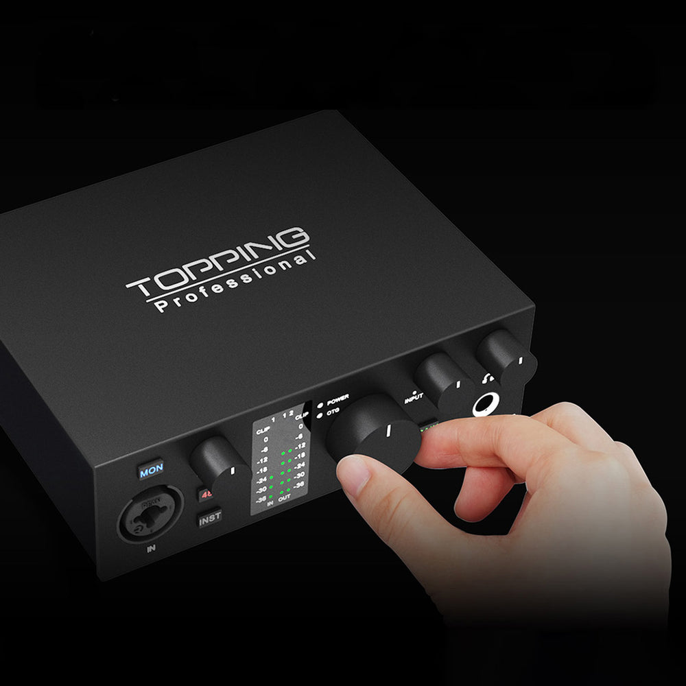 Buy Topping E1x2 OTG USB Audio Interface for live streaming