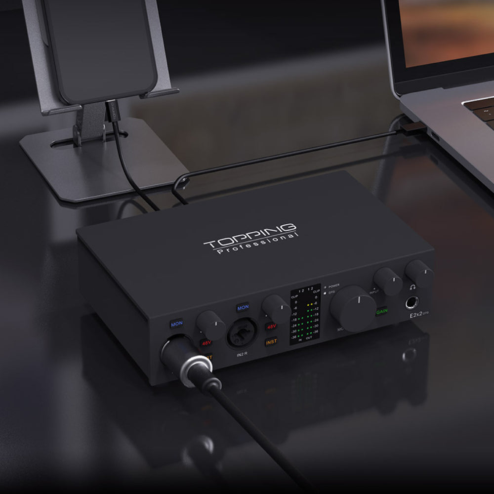 Buy TOPPING E2x2 OTG Audio Interface for Streaming