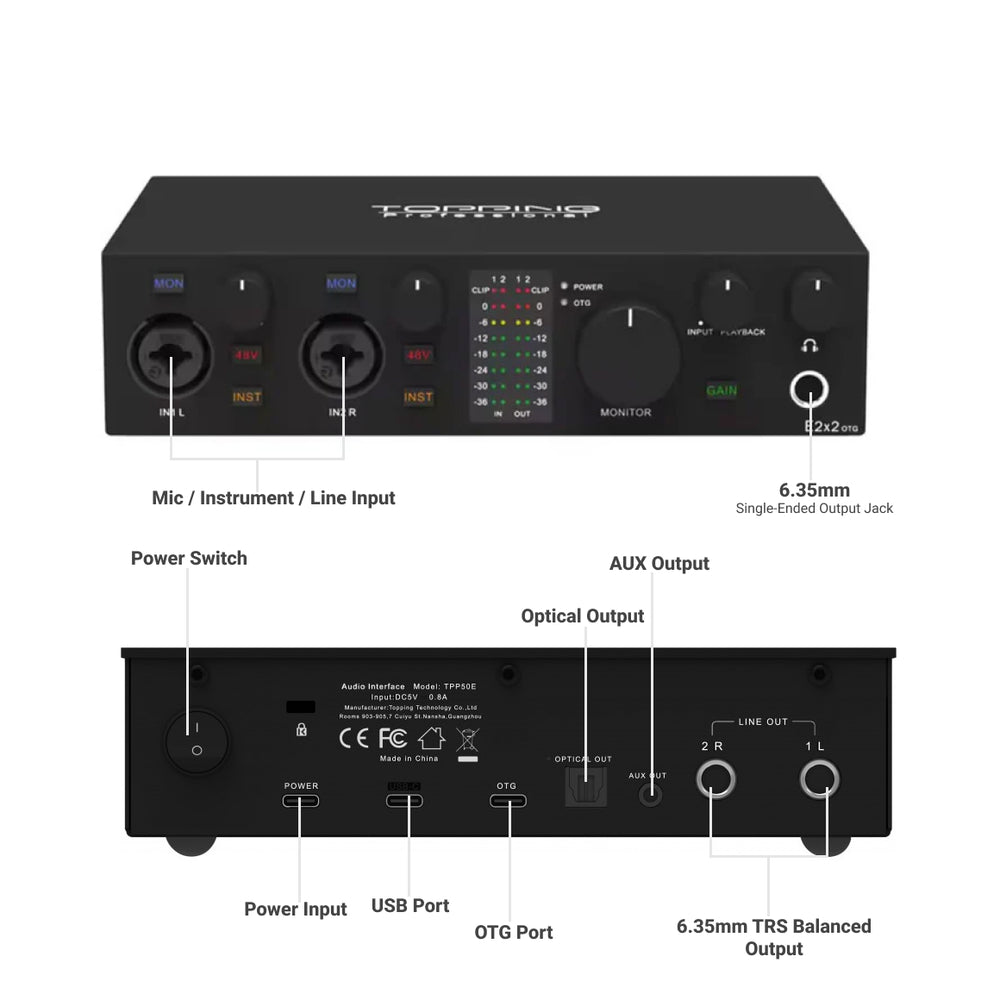 Explore High-End Audio Interfaces for studio-professionals.