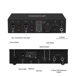 Explore High-End Audio Interfaces for studio-professionals.
