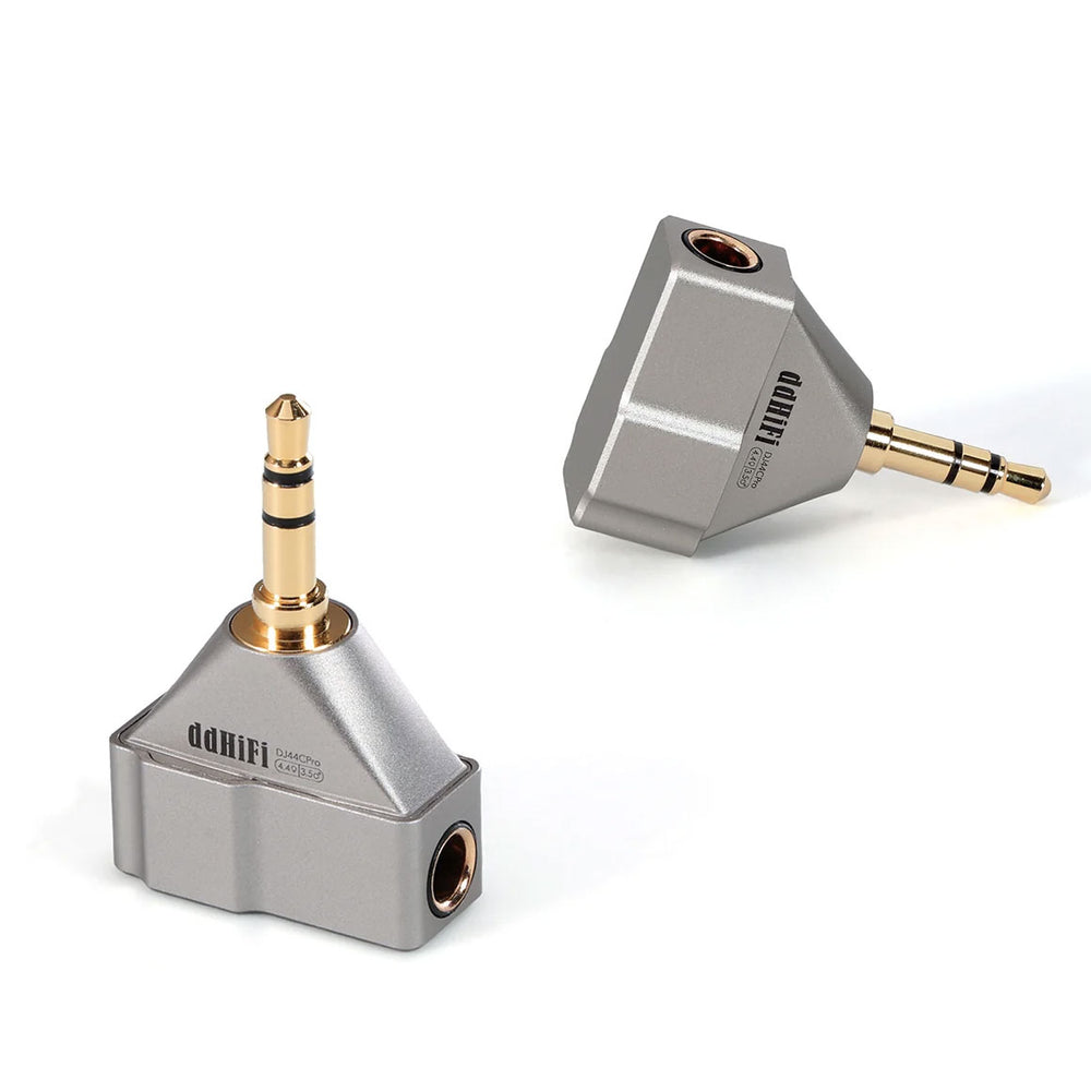 ddHiFi DJ44CPro 4.4mm Balanced Female to 3.5mm Male Adapter