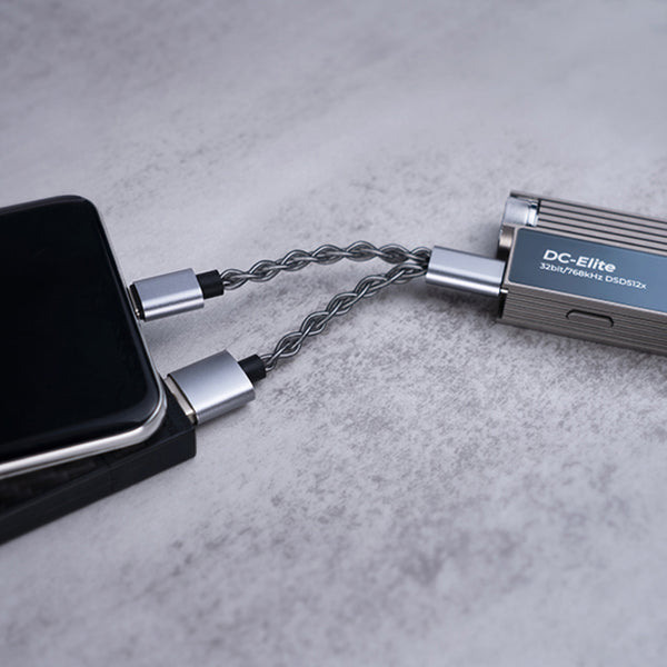 iBasso CB19 USB-C to USB-C With USB-A For Power