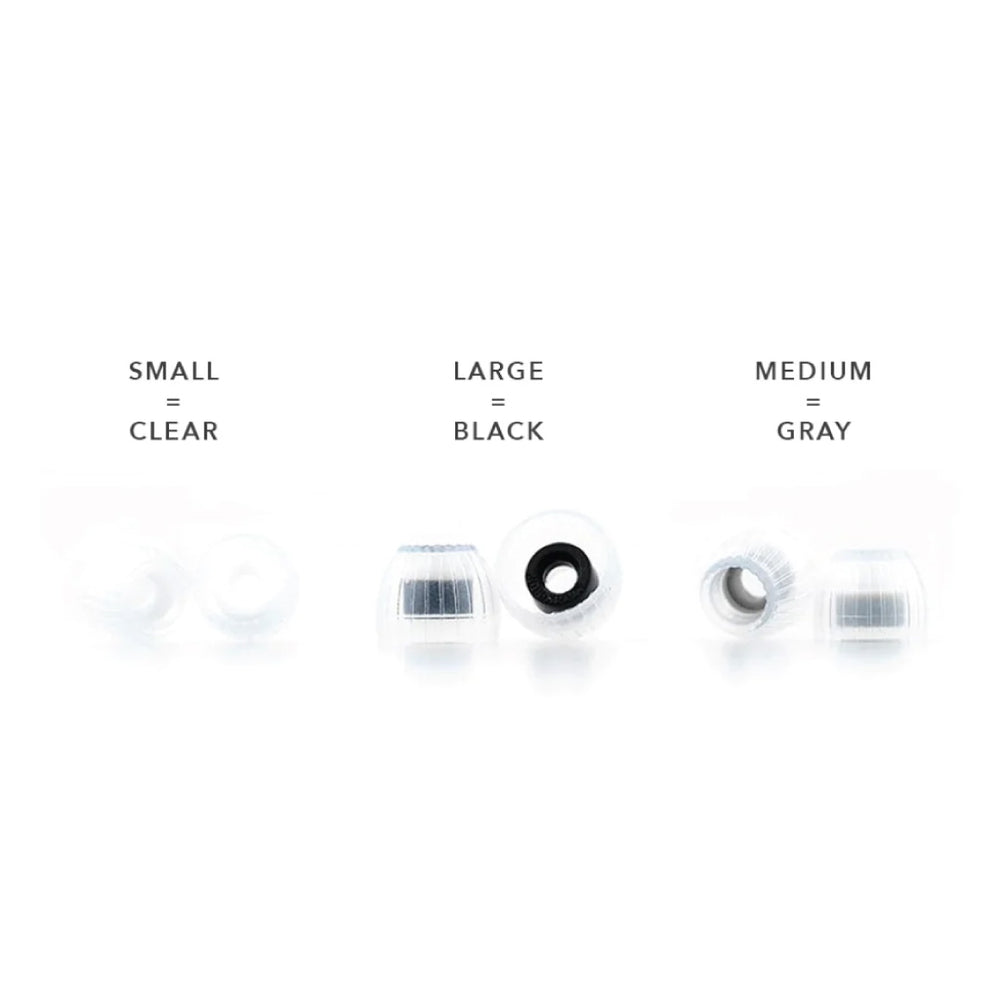 Moondrop Spring Tips Silicone Eartips (3 Pairs)