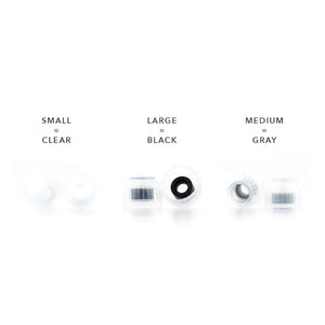 Moondrop Spring Tips Silicone Eartips (3 Pairs)