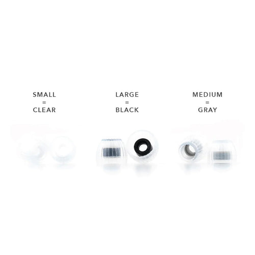 Moondrop Spring Tips Silicone Eartips (3 Pairs)