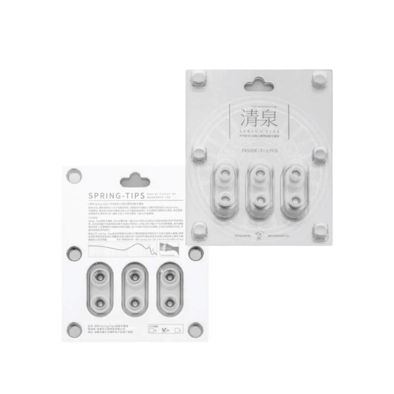 Moondrop Spring Tips Silicone Eartips (3 Pairs)
