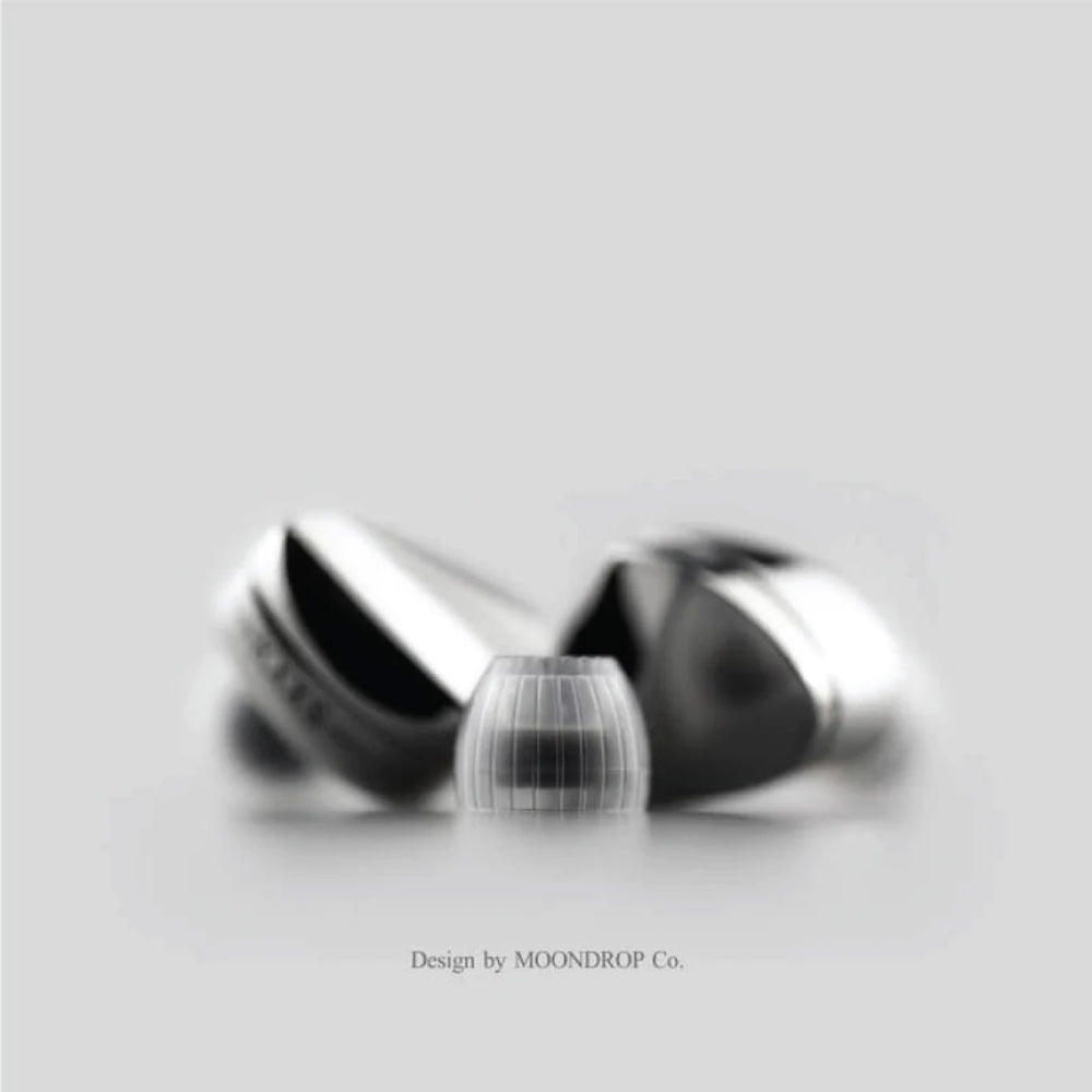 Moondrop Spring Tips Silicone Eartips (3 Pairs)