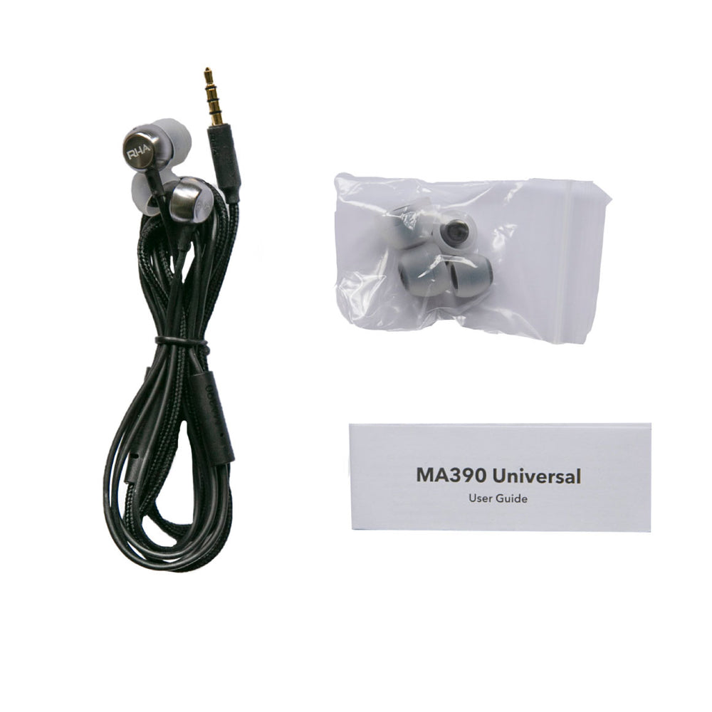 RHA MA390 Universal Earphone with Mic