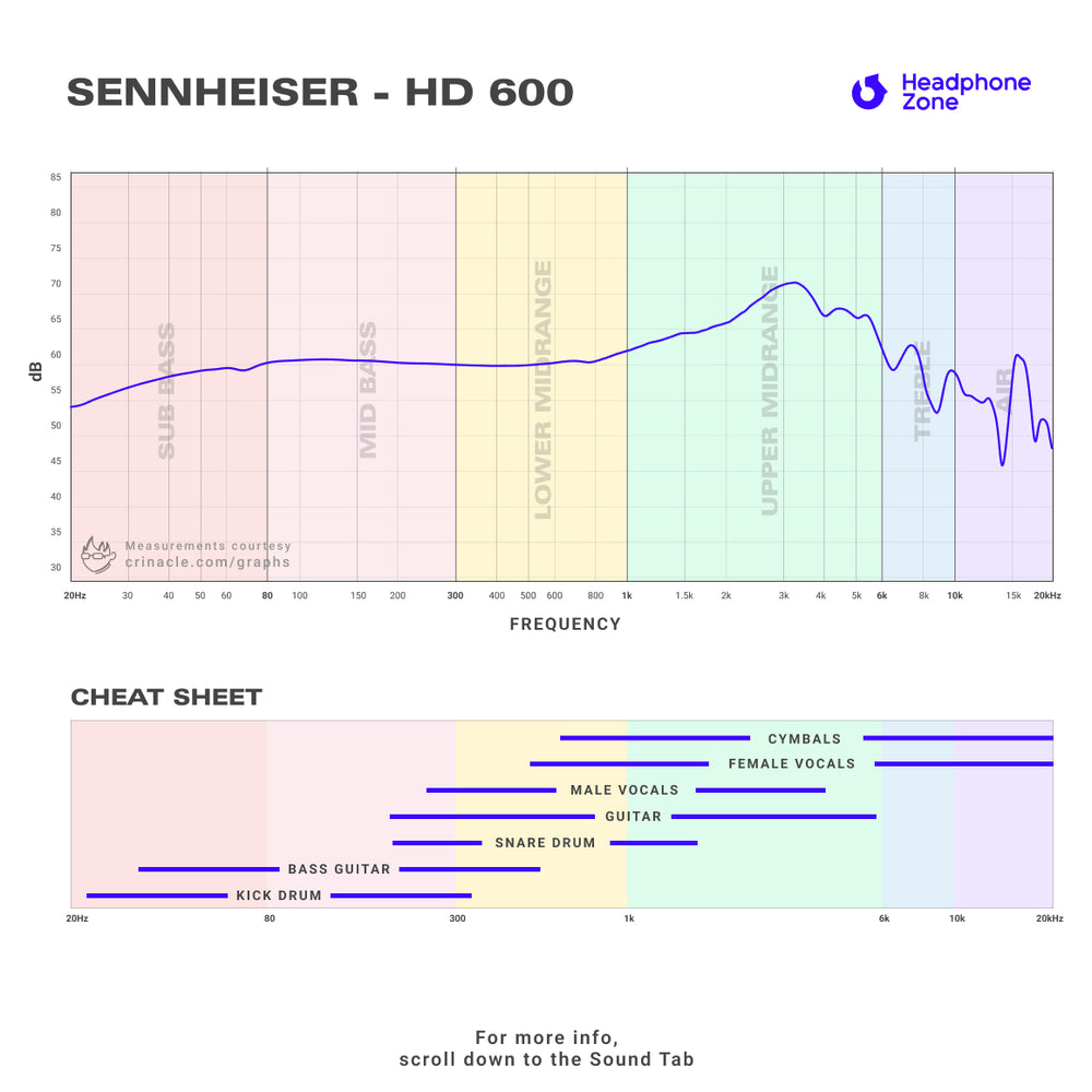 Sennheiser HD 600 Open Back Headphones (Audiophile)