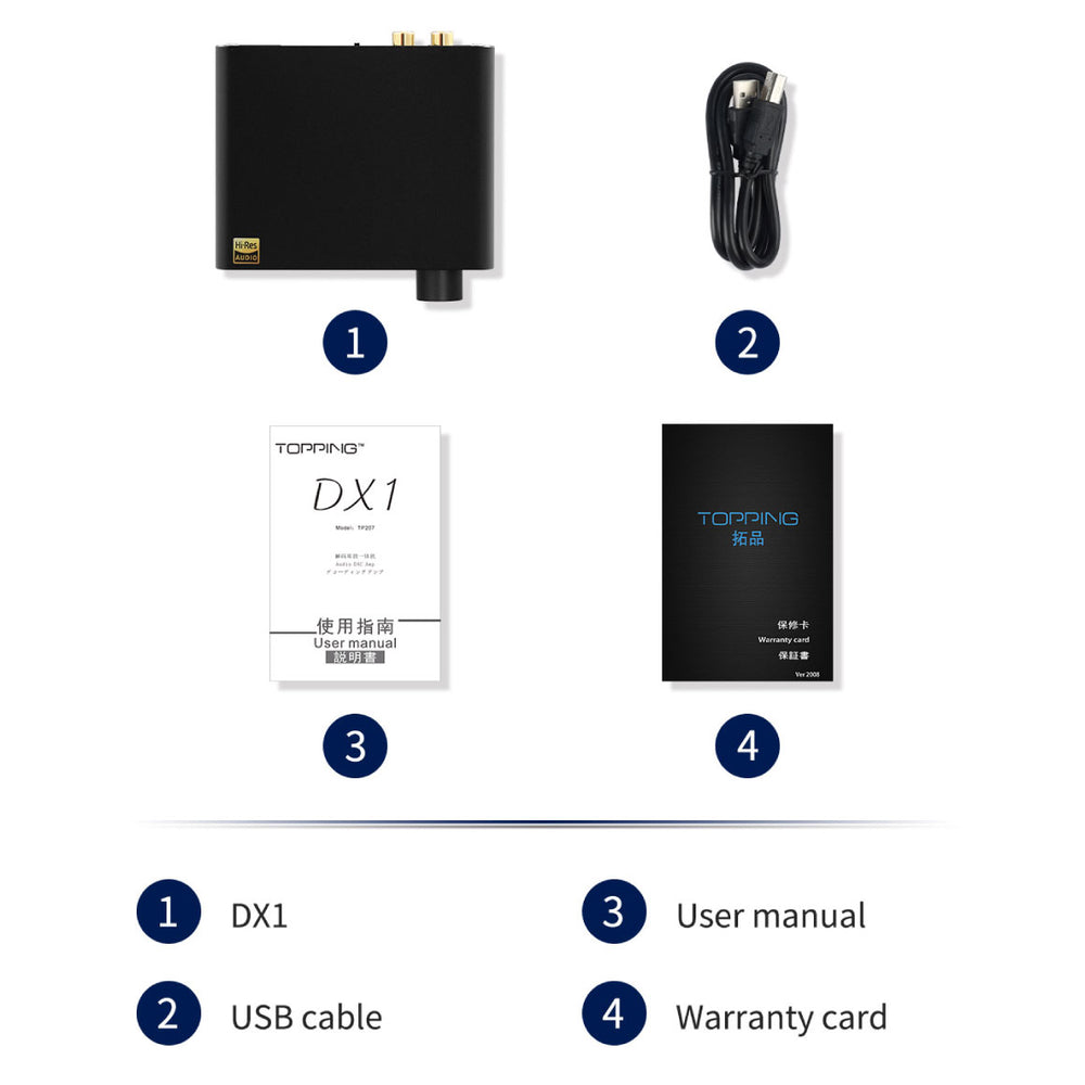 TOPPING DX1 Headphone AMP & DAC
