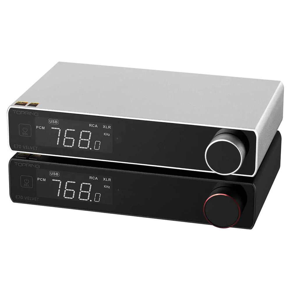 TOPPING E70 VELVET Fully Balanced Desktop DAC