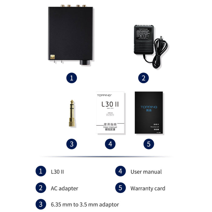 TOPPING L30 II NFCA Headphone Amplifier