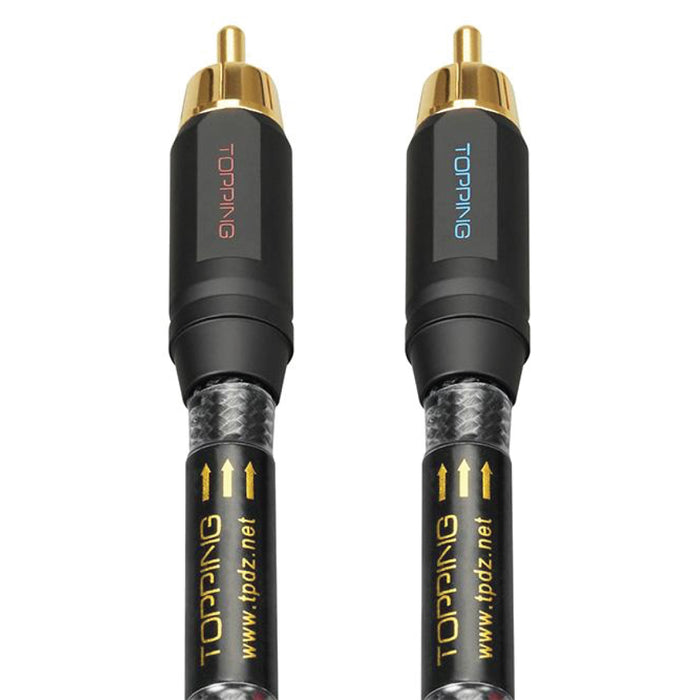 TOPPING TCR2 Single Crystal Copper RCA Cables Online