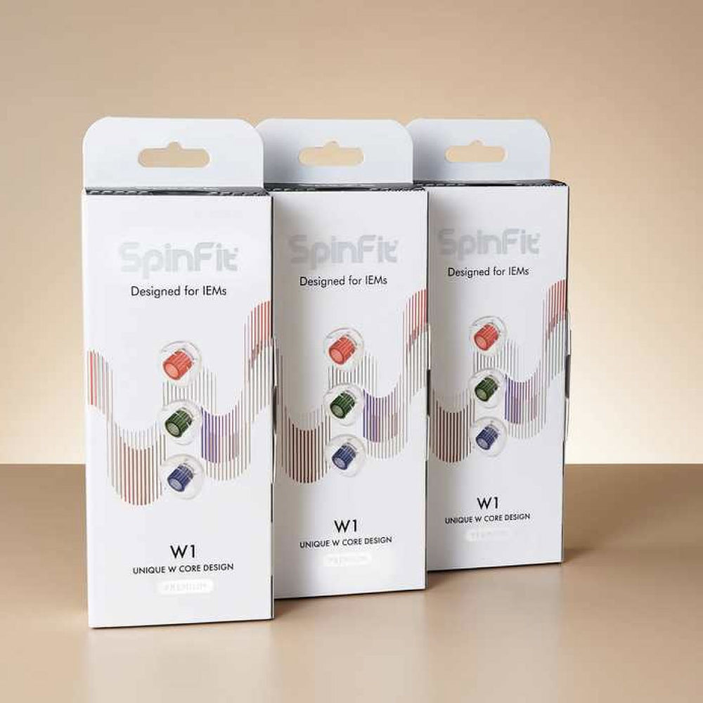 SpinFit W1 Silicone Eartips